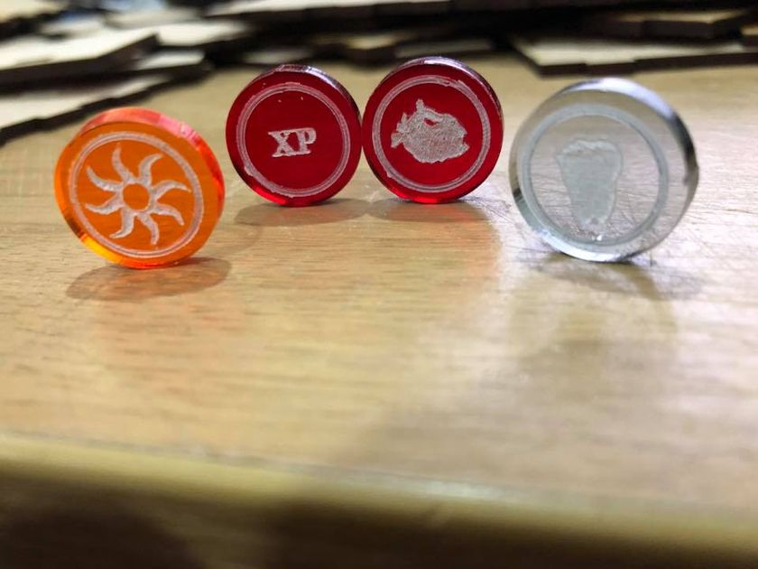 Ravage: Dungeons of Plunder – Upgrade Tokens | Board Game Accessory ...