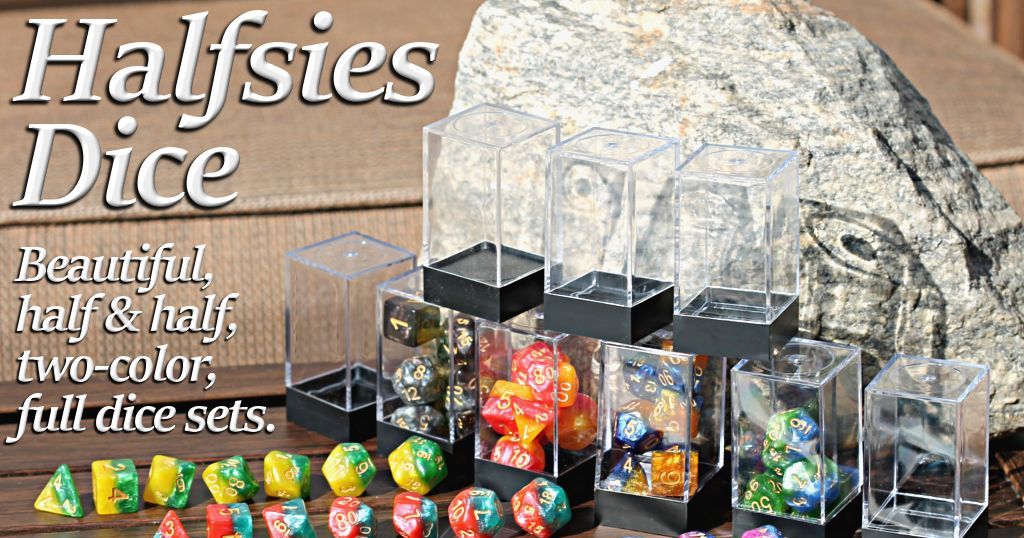 The King's Armory: Halfsies Dice | Board Game Accessory | BoardGameGeek