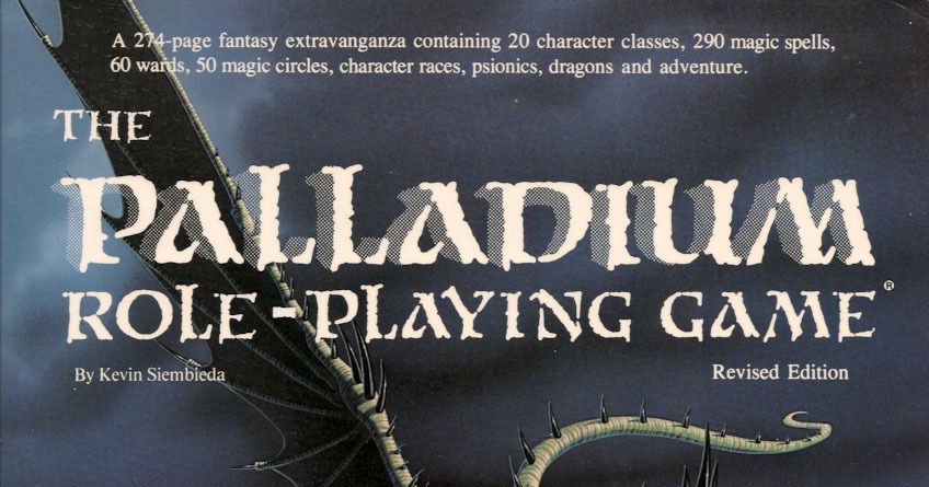 The Palladium Role-Playing Game (Revised Edition) | RPG Item | RPGGeek