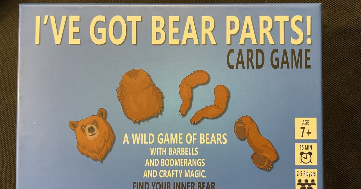 I've Got Bear Parts! Card Game | Board Game | BoardGameGeek