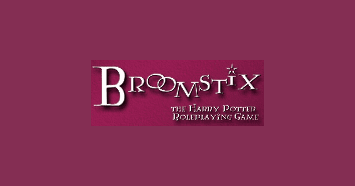 Broomstix Character Sheets | Broomstix: the Harry Potter RPG