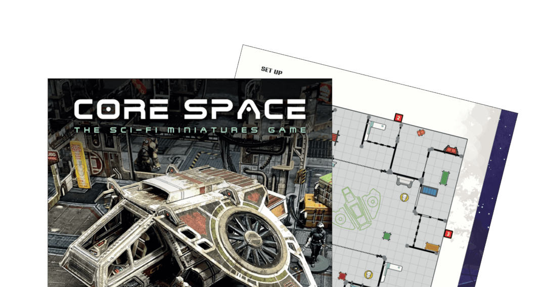 Core Space: First Born – Patrol Class Shuttle | Board Game | BoardGameGeek