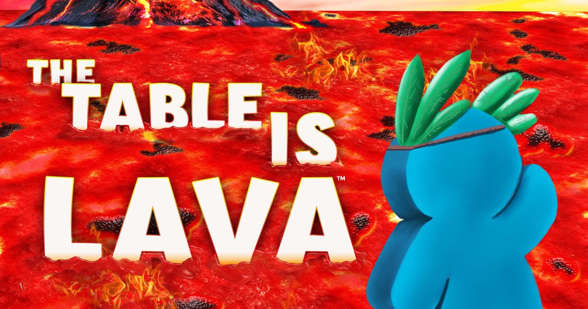 The Table Is Lava | Board Game | BoardGameGeek