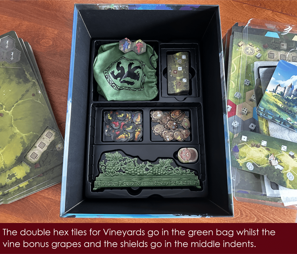 Reboxing/Packing Castles of Burgundy: Special Edition (2024) without ...