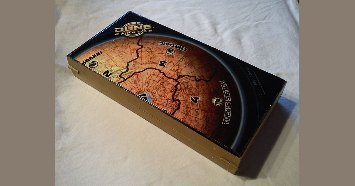 Dune Express -- Pics of the Final Product! | Eddie's DIY Projects | RPGGeek