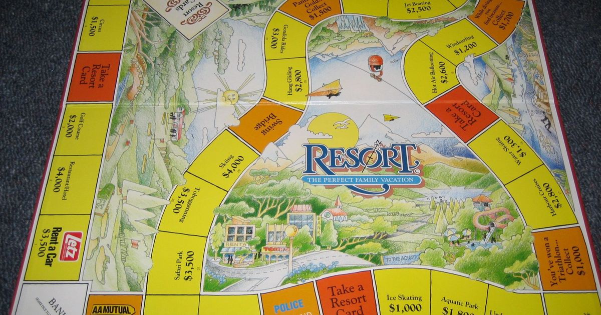 Resort | Board Game | BoardGameGeek