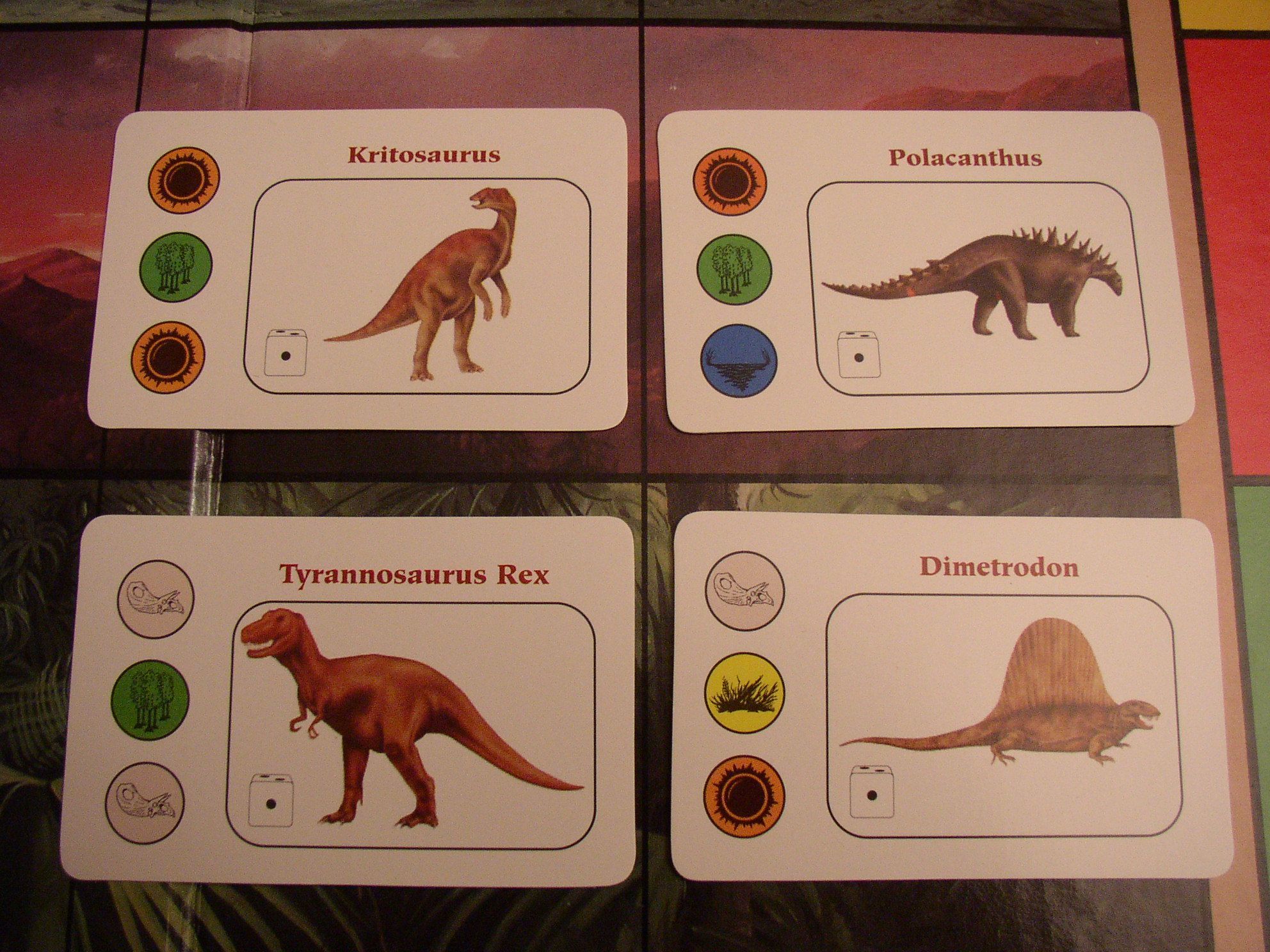 dinosaur themed board games?