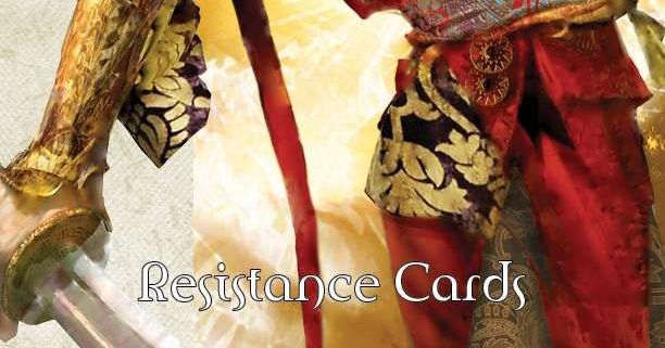 Resistance Cards | RPG Item | RPGGeek