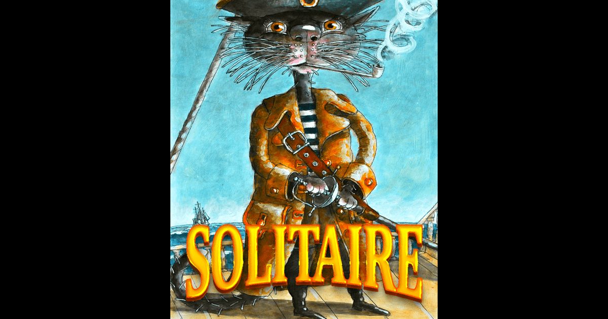 Solitaire - Cat Pirate Portrait | Video Game | VideoGameGeek