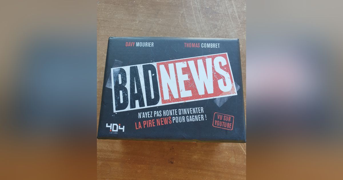 BadNews | Board Game | BoardGameGeek