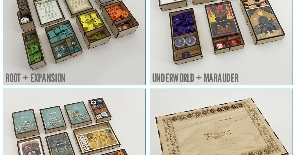 Root: The GiftForge All-in Insert | Board Game Accessory | BoardGameGeek