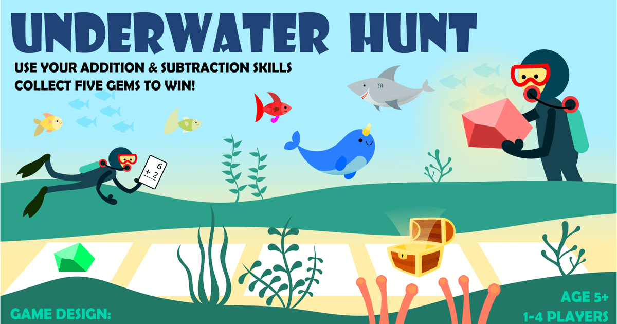 Underwater Hunt | Board Game | BoardGameGeek