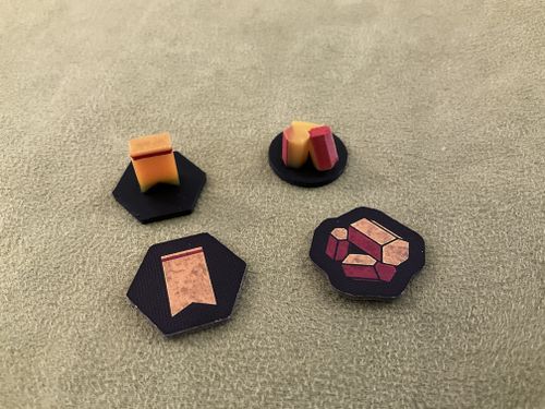3D-printed Bounty and Reclaim tokens | Voidfall