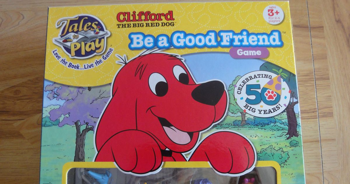 Clifford the Big Red Dog: Be A Good Friend Game | Board Game ...