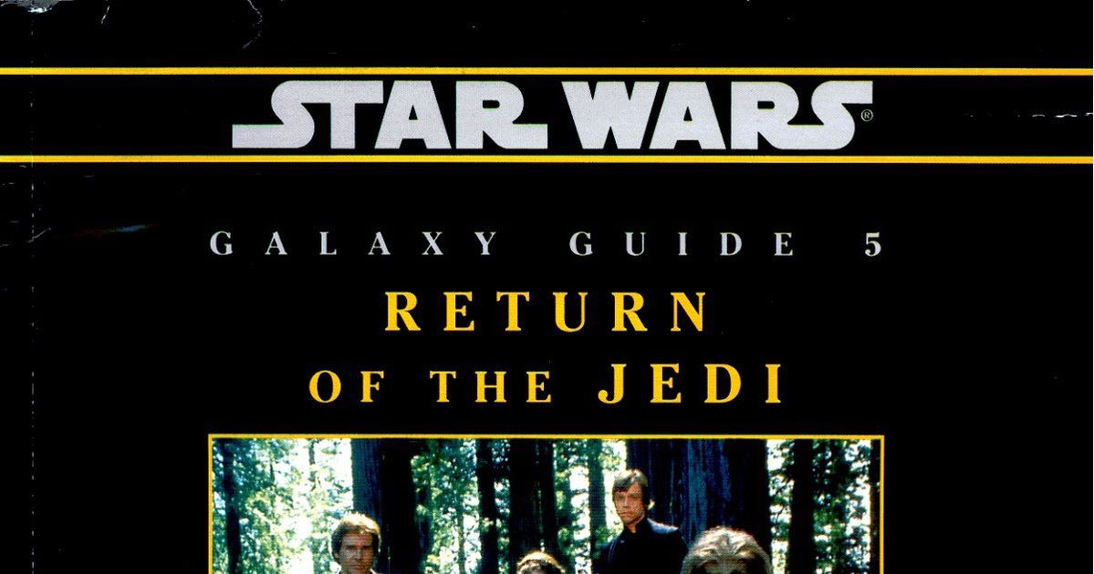 Galaxy Guide 05: Return of the Jedi (WEG 2nd Edition) | RPG Item | RPGGeek