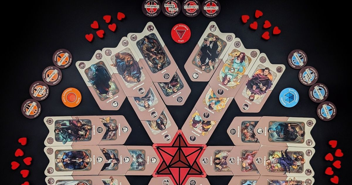 Dueling Cupids | Board Game | BoardGameGeek