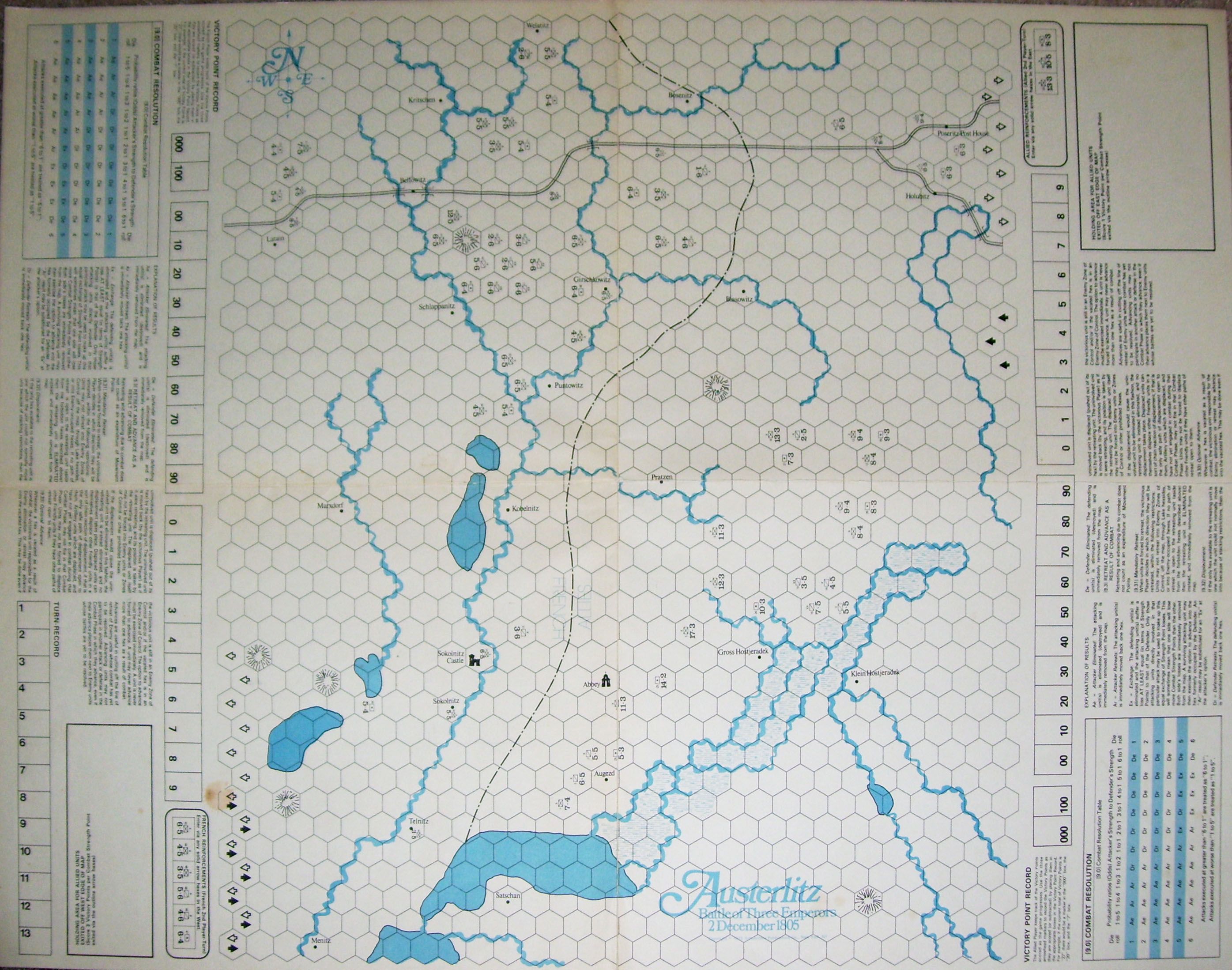 Location of Pratzen Heights (in terms of this game map)? | Austerlitz ...