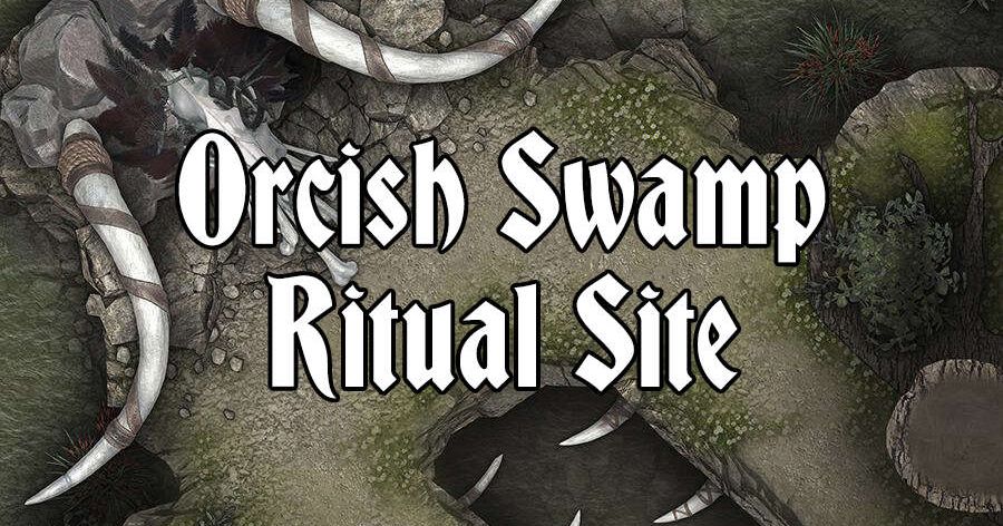 Orcish Swamp Ritual Site | RPG Item | RPGGeek