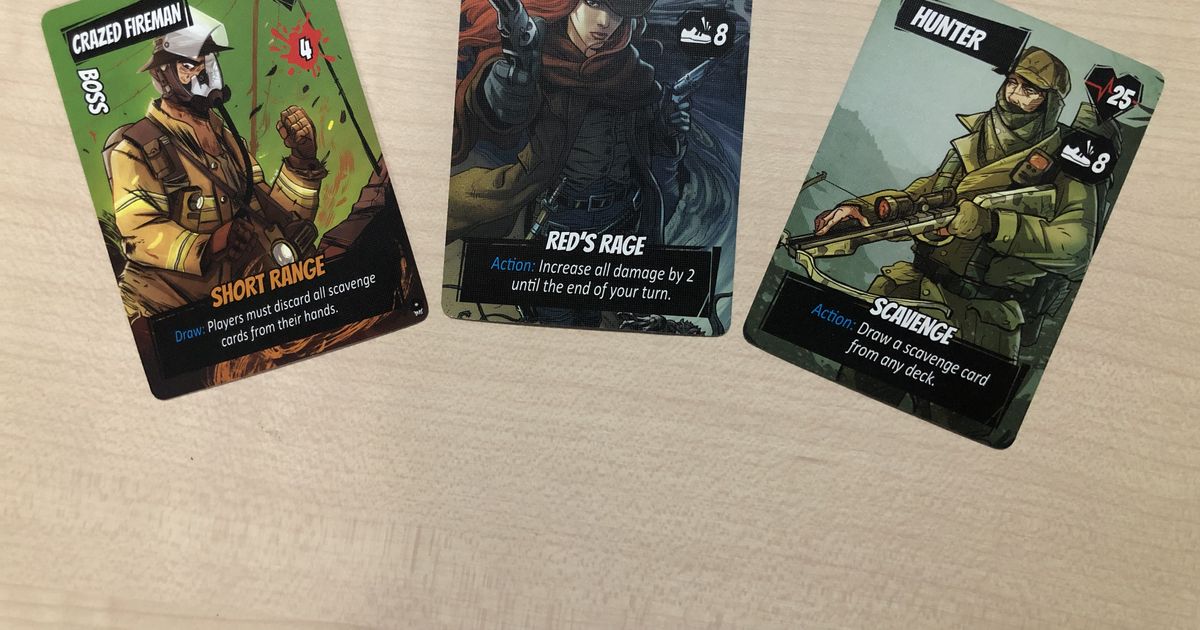 Maximum Apocalypse: Promo Cards | Board Game | BoardGameGeek