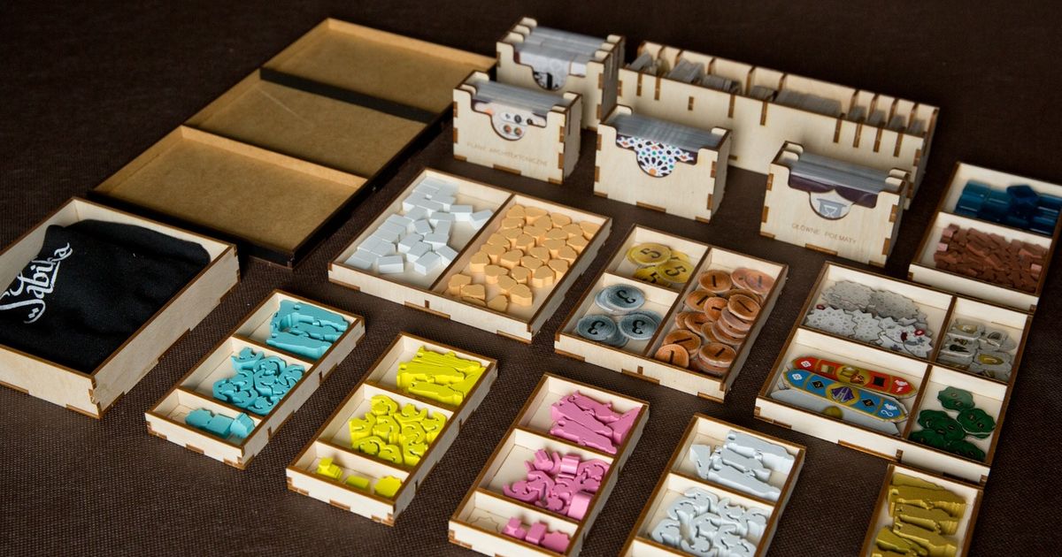 Sabika: reDrewno Insert | Board Game Accessory | BoardGameGeek