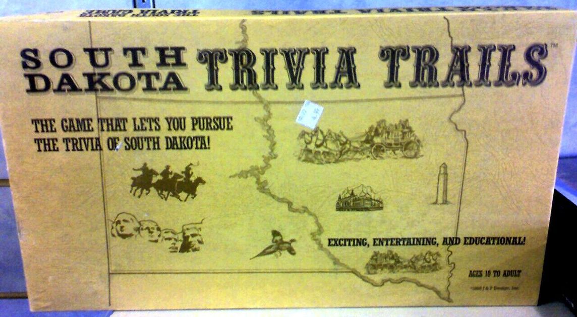 South Dakota Trivia Trails | Board Game | BoardGameGeek