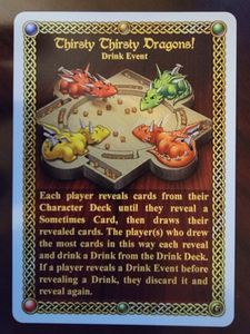 The Red Dragon Inn: Thirsty Thirsty Dragons! Promo Card | Board Game ...