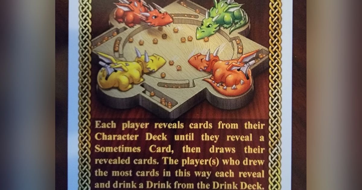 The Red Dragon Inn: Thirsty Thirsty Dragons! Promo Card | Board Game ...