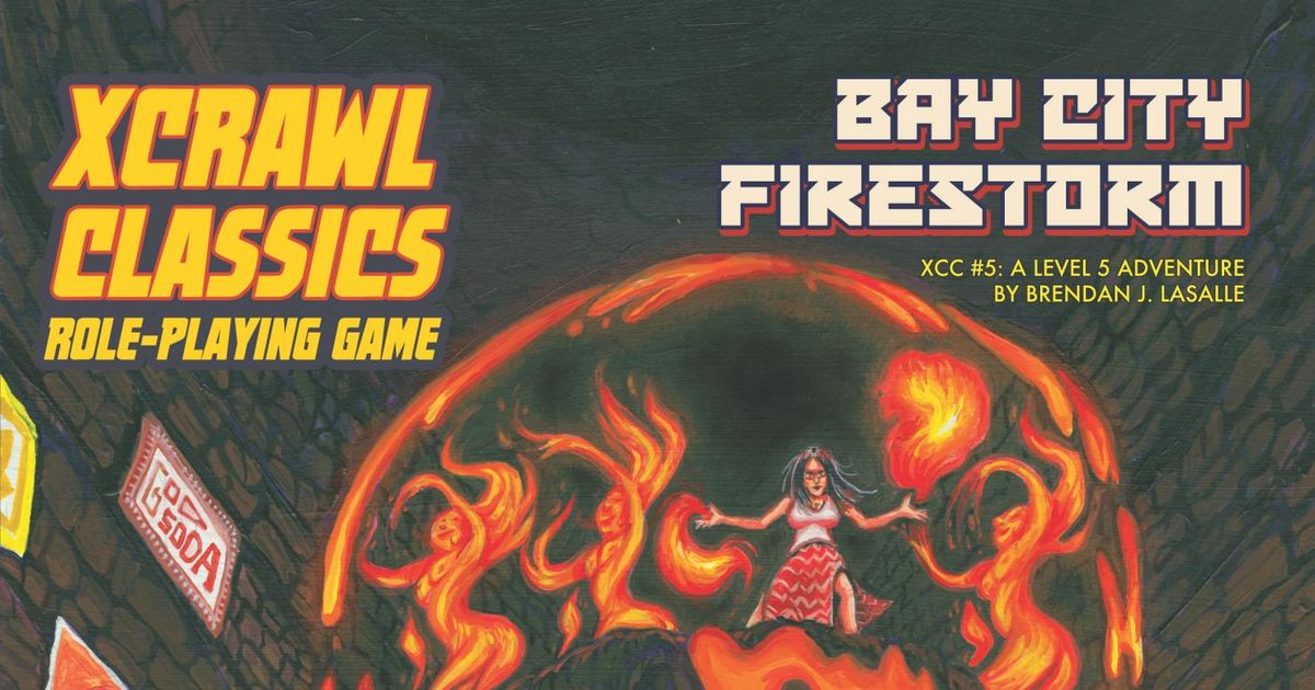 XCC #5: Bay City Firestorm | RPG Item | RPGGeek