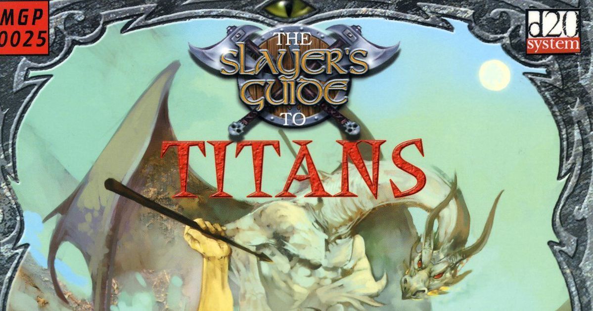 The Slayer's Guide to Titans | RPG Item | RPGGeek