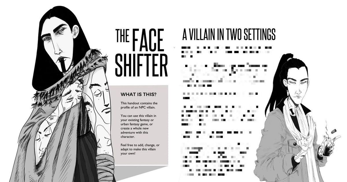 The Face Shifter | RPG Item | RPGGeek