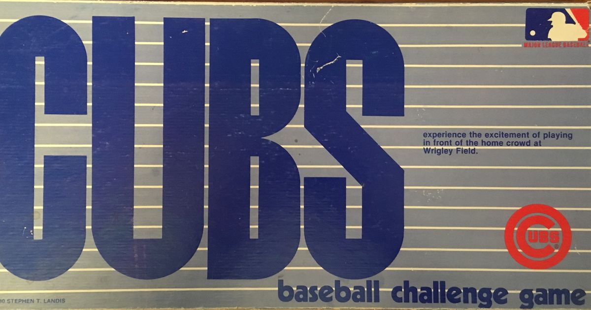 Major League Baseball Challenge Game | Board Game | BoardGameGeek