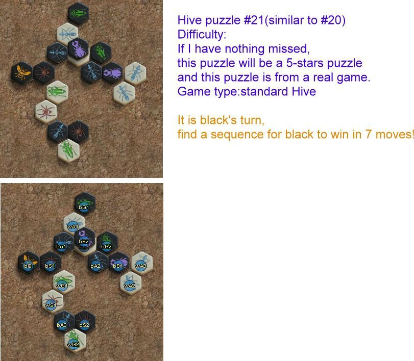 Hive Puzzles metalist