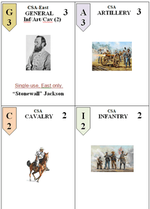 Lincoln's Invasion 1861-1865 | Board Game | BoardGameGeek