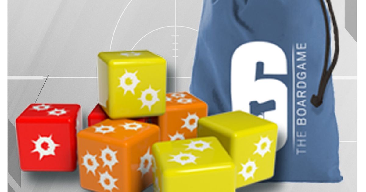 6: Siege – Dice Set | Board Game Accessory | BoardGameGeek