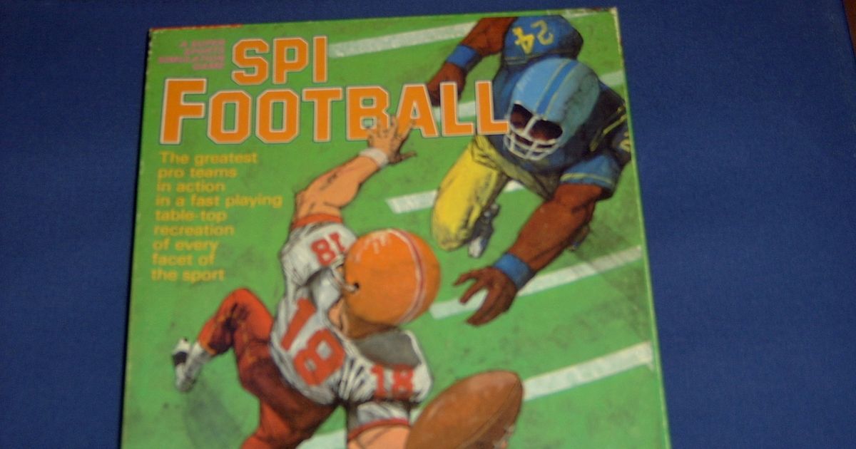 SPI Football | Board Game | BoardGameGeek