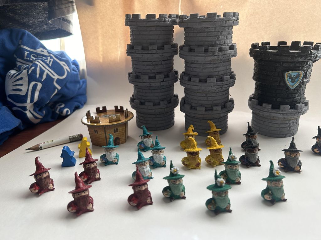 Custom wizards and towers project... | Wandering Towers