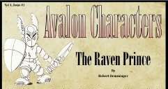 Avalon Characters Vol. 1, Issue #01: The Raven Prince | RPG Item | RPGGeek