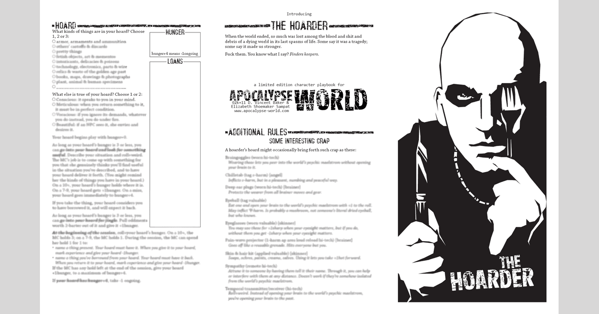 The Hoarder | RPG Item | RPGGeek