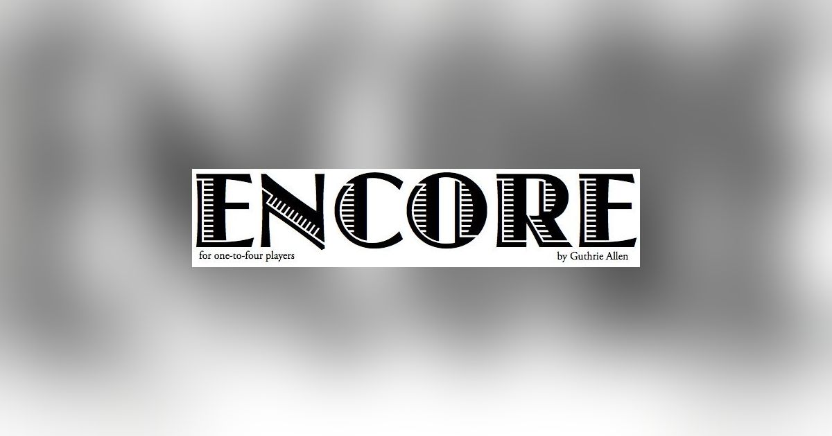 Encore | Board Game | BoardGameGeek