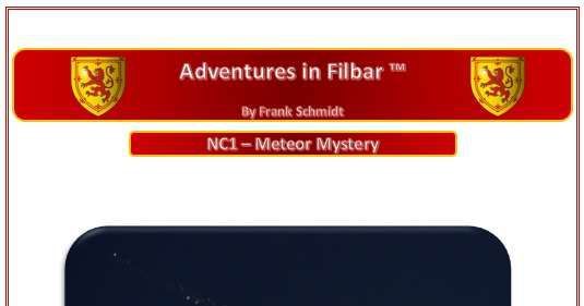 NQ01: Meteor Mystery | RPG Item | BoardGameGeek