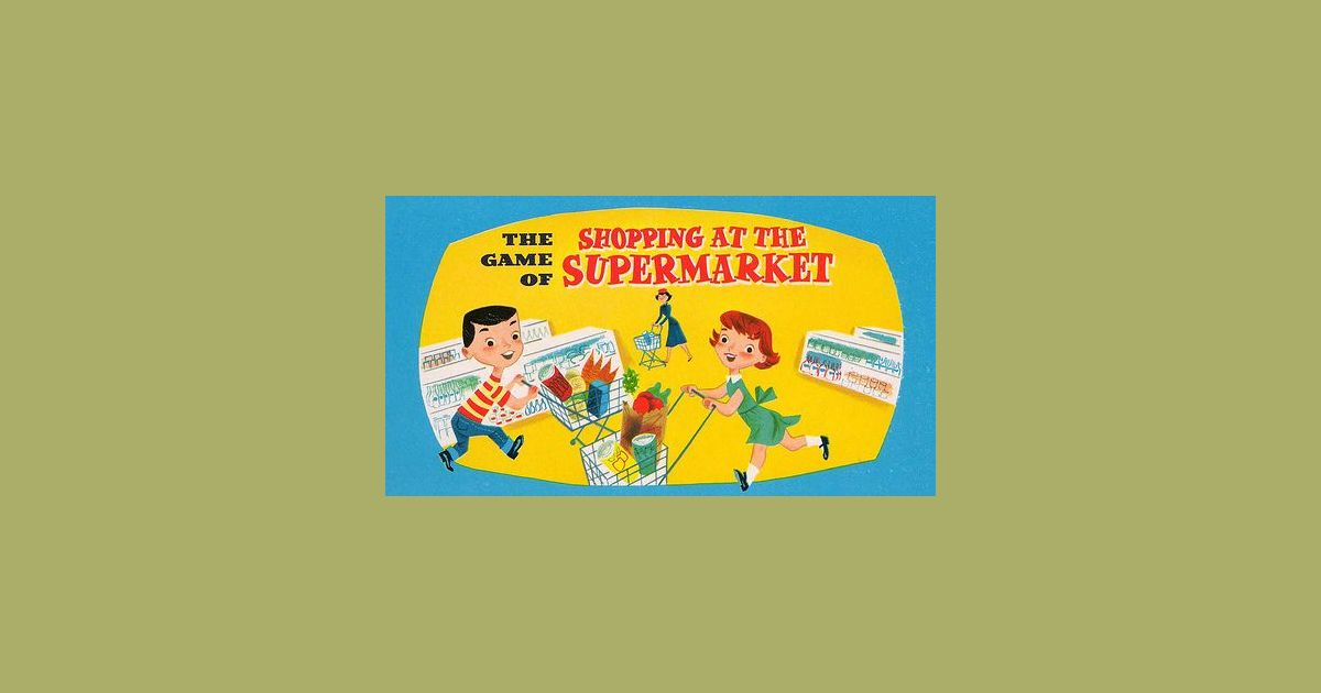 The Game of Shopping at the Supermarket | Board Game | BoardGameGeek