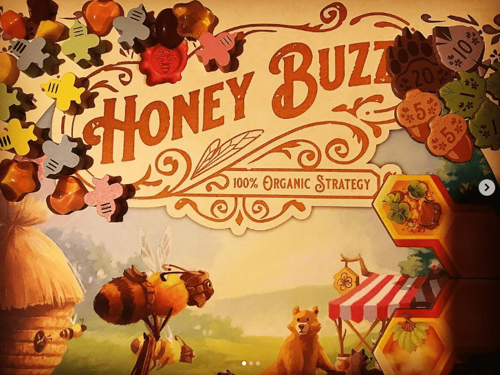 Review - Honey Buzz (Mr. & Ms. Meeple) | Honey Buzz
