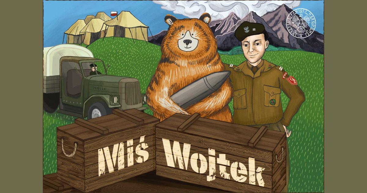 Miś Wojtek (Wojtek the Bear) Polish rulebook | Miś Wojtek