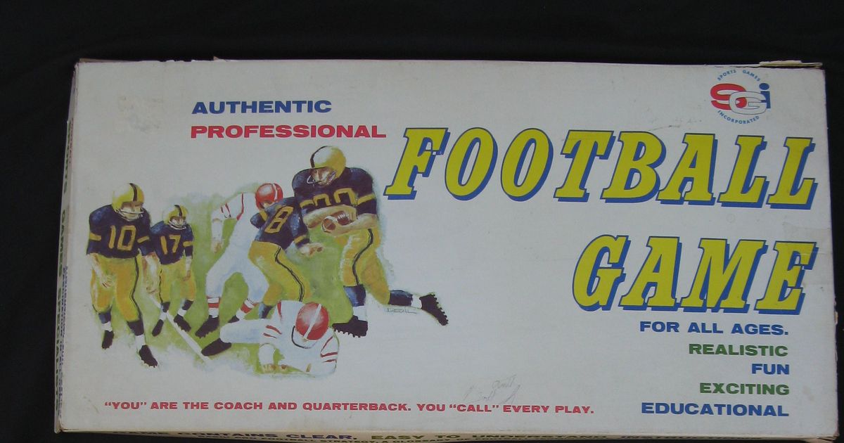 Authentic Professional Football Game | Board Game | BoardGameGeek