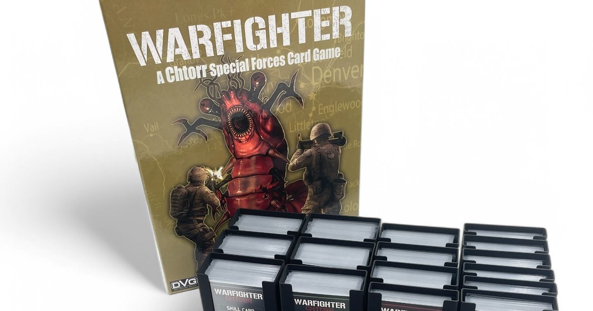 Warfighter: Chtorr – ChihuahuaPrint3D Insert | Board Game Accessory ...