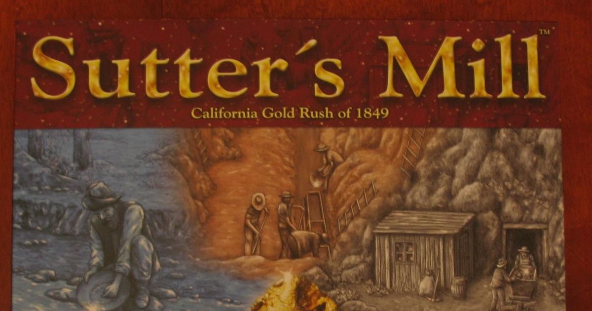 Sutter's Mill: California Gold Rush of 1849 | Board Game | BoardGameGeek