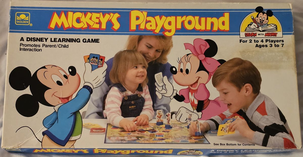 Mickey's Playground | Board Game | BoardGameGeek