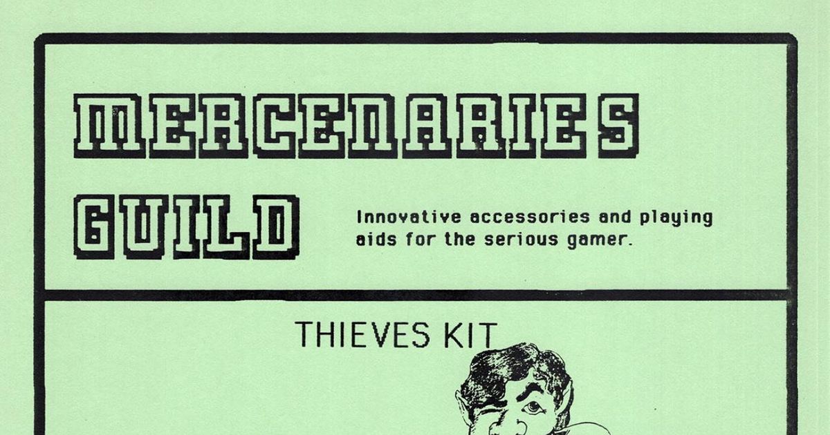 Mercenaries Guild: Thieves Kit | RPG Item | RPGGeek