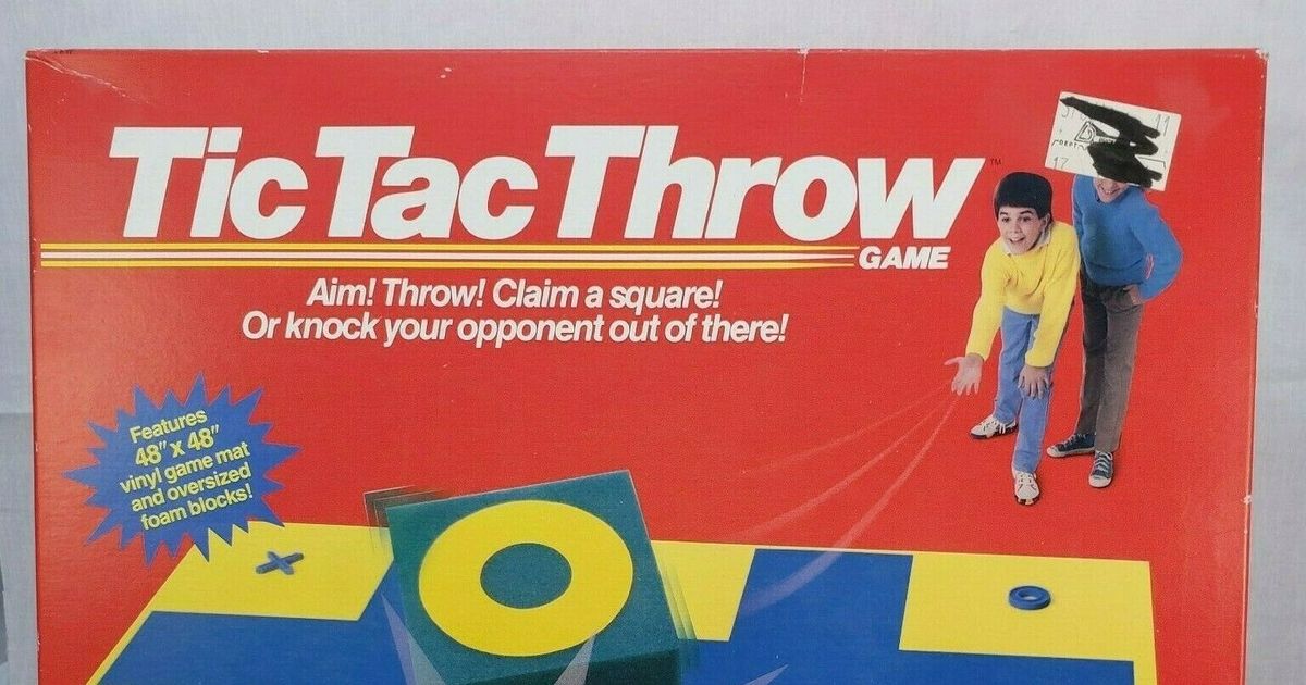 Tic Tac Throw | Board Game | BoardGameGeek