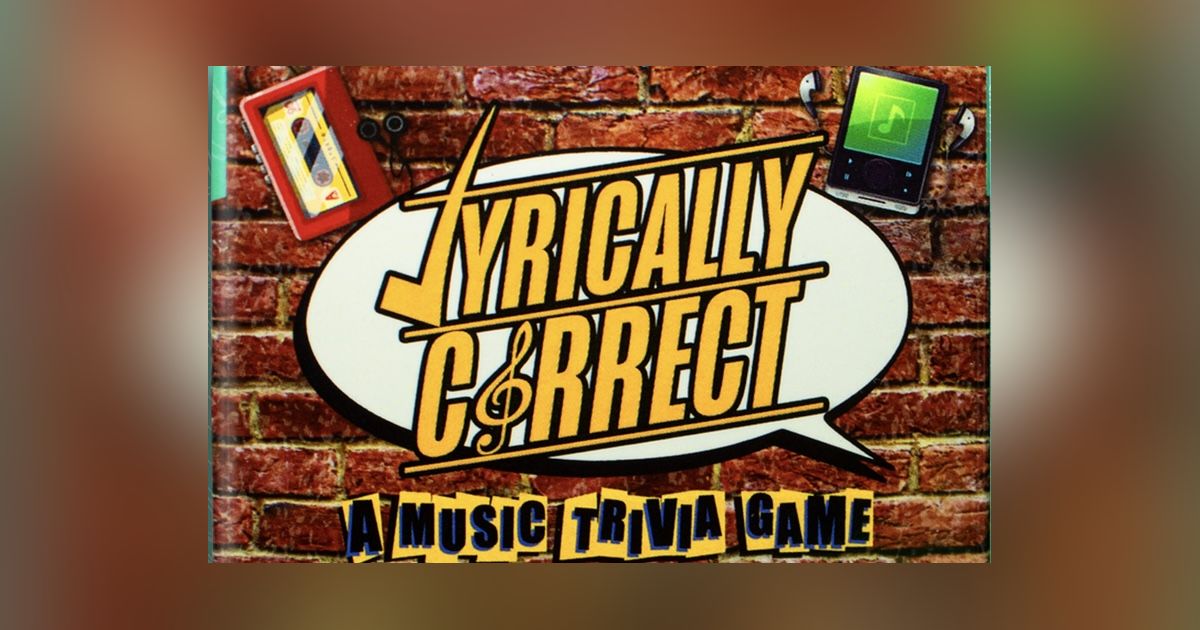 Lyrically Correct: A Music Trivia Game – 90's & 2000's Hip Hop and R&B ...